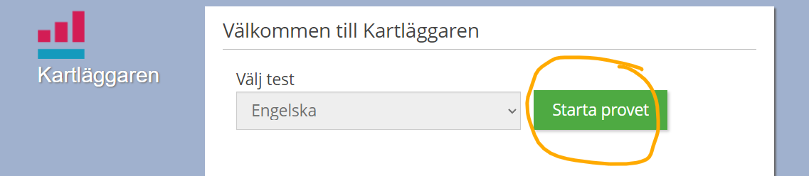 Logga in elev - Kartläggaren